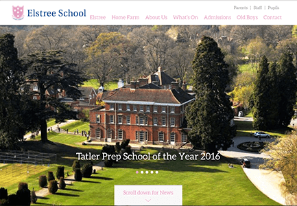 Elstree School | The Web Kitchen