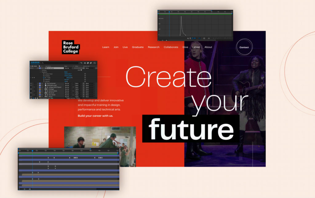 Creating website animations using Adobe After Effects - The Web Kitchen