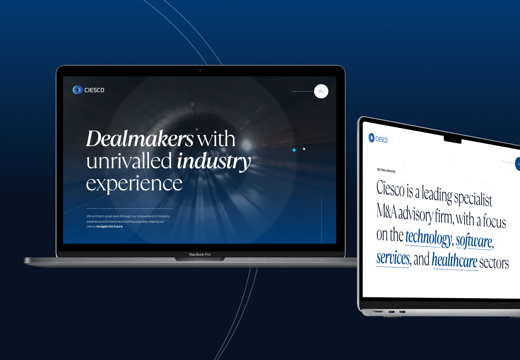 Web design portfolio - The Web Kitchen