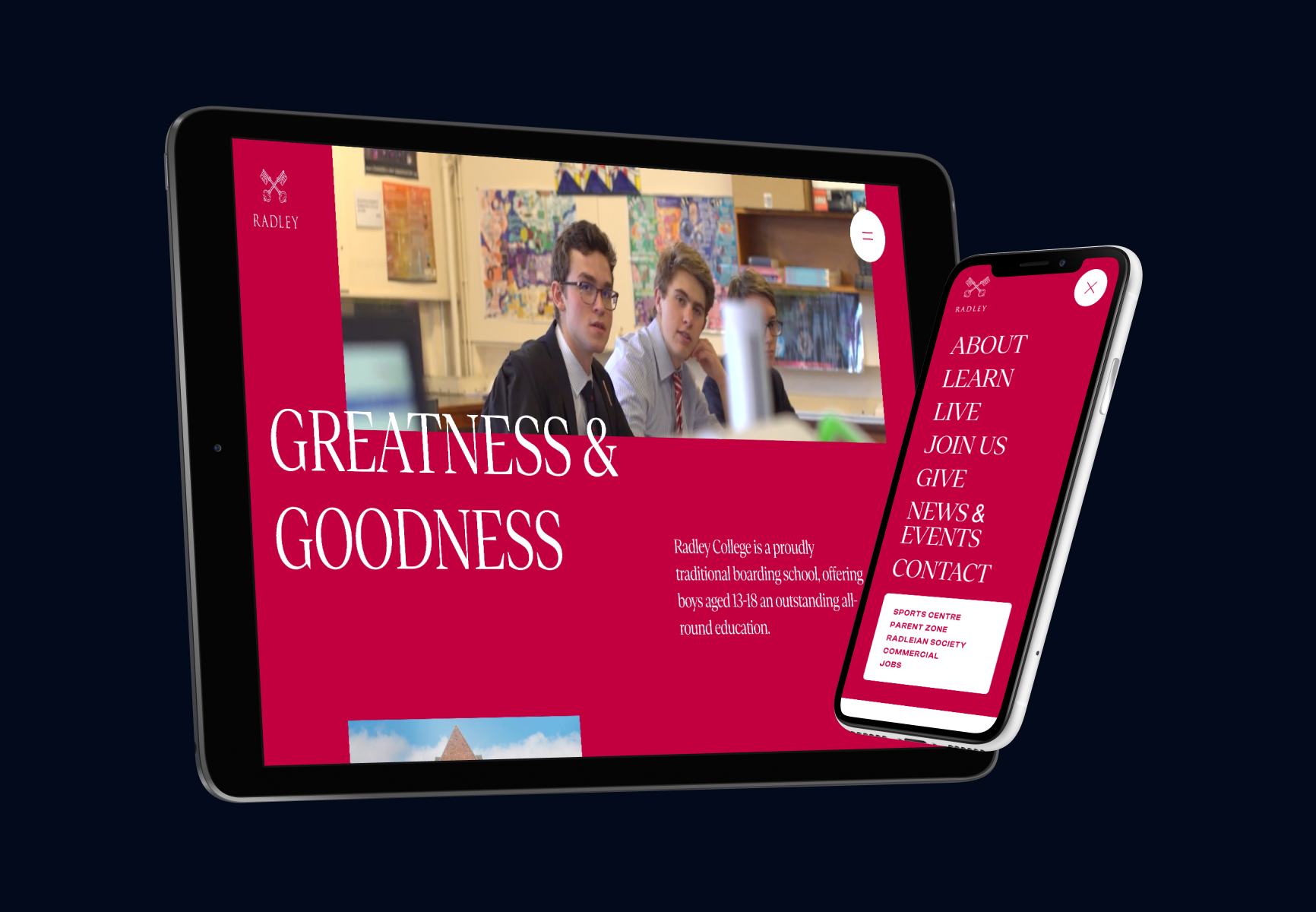 Web design portfolio - The Web Kitchen