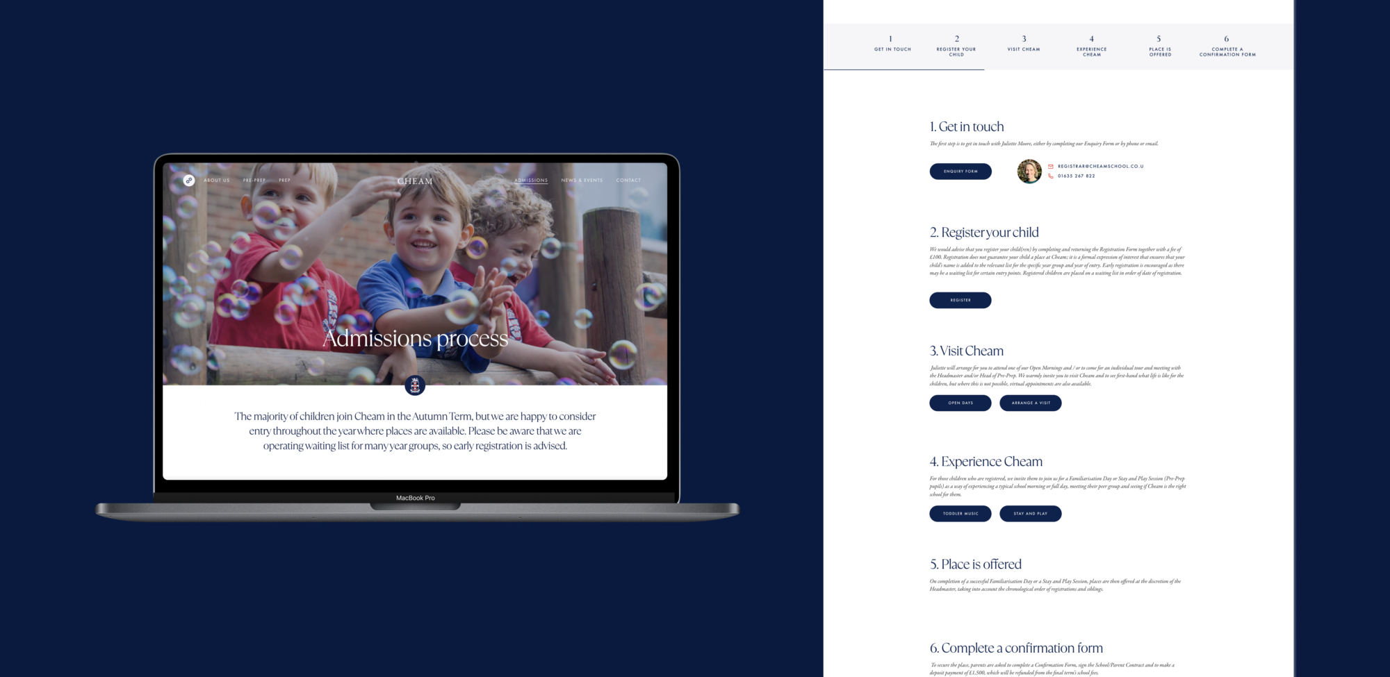 Cheam School - The Web Kitchen